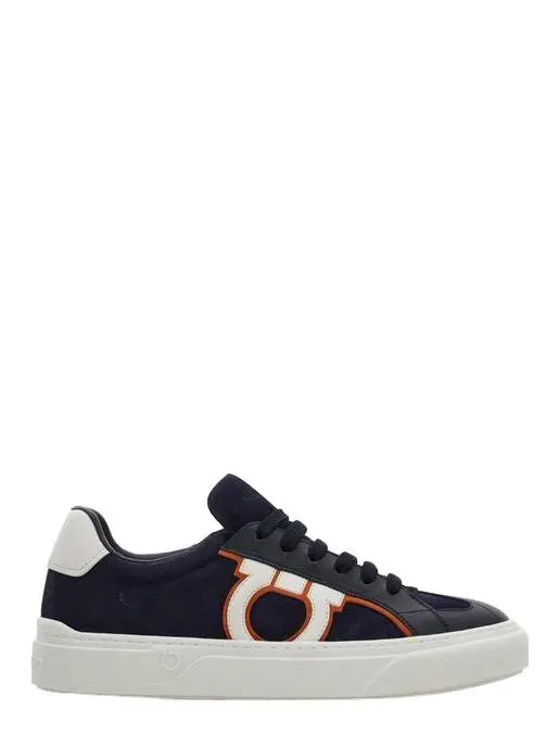 FERRAGAMO Gancini Sneaker - Natural
