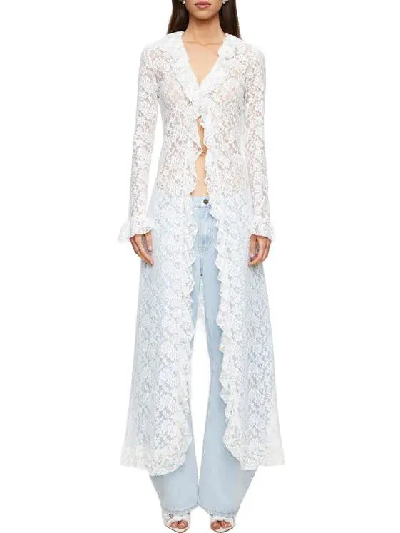 Lioness Lace Maxi Dress - Moonlight