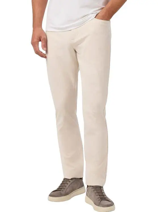Mizzen+main Upton Five-pocket Straight Leg Performance Pants - Oat
