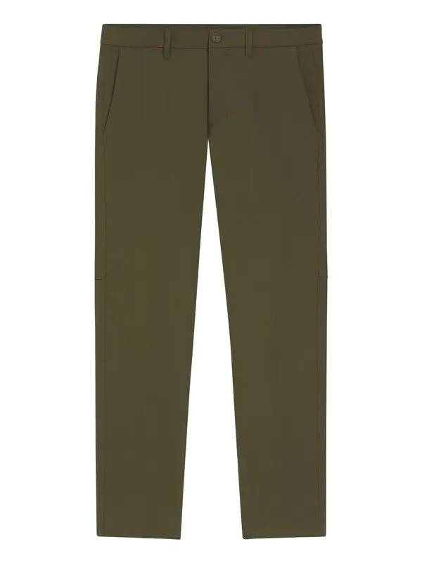 BOSS Slim-fit Stretch Pants - Light Green