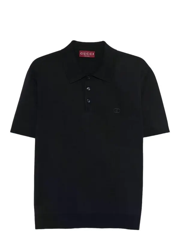 Gucci Short-sleeve Polo Shirt - Blue
