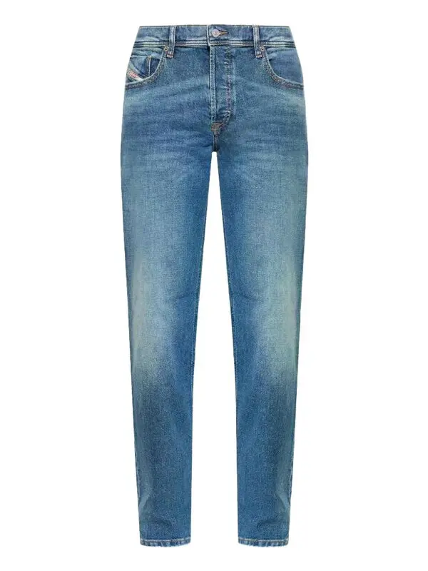 DIESEL® D-finitive Button-fastening Jeans - Blue
