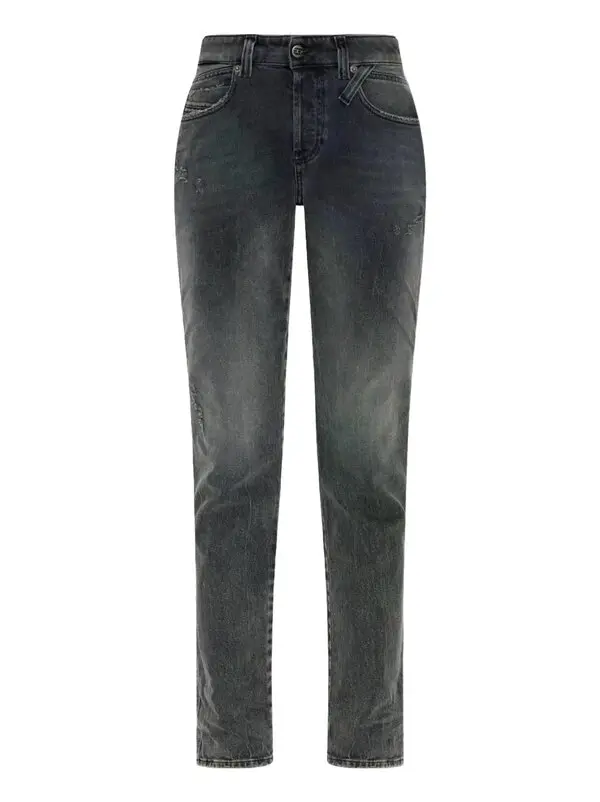 DIESEL® 1992 D-jiann Distressed Jeans - Grey
