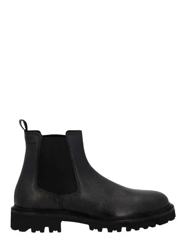 BOSS Julyo Leather Chelsea Boots - Black