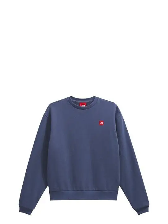 The North Face Red Box Crewneck Sweatshirt - Lunar Blue