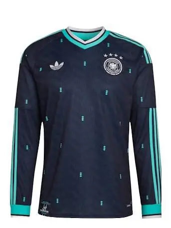 Adidas Germany 26 Away Long Sleeve Jersey - Collegiate Navy Blue