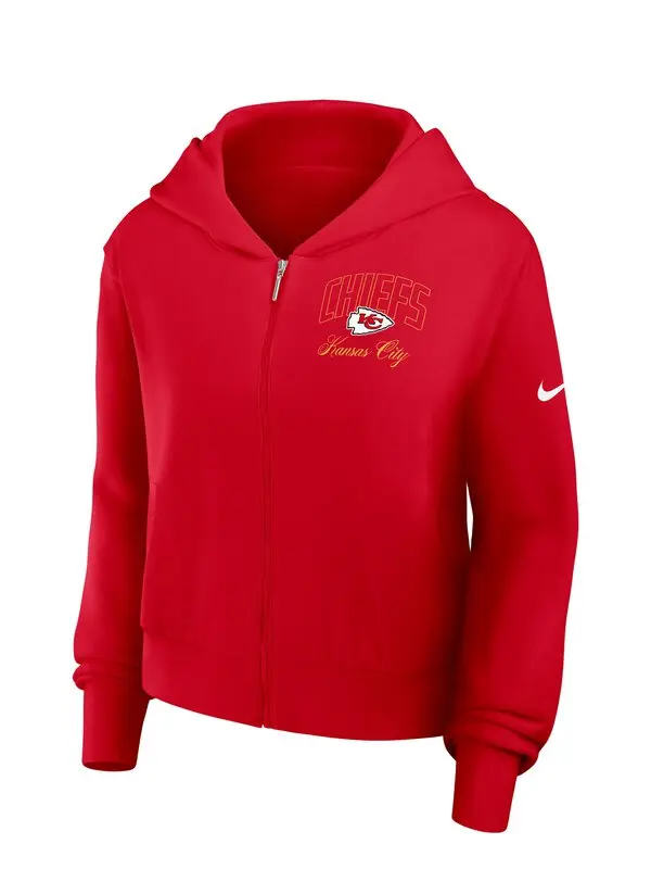 Nike Kansas City Chiefs Primetime Nfl Full-zip Hoodie - Red
