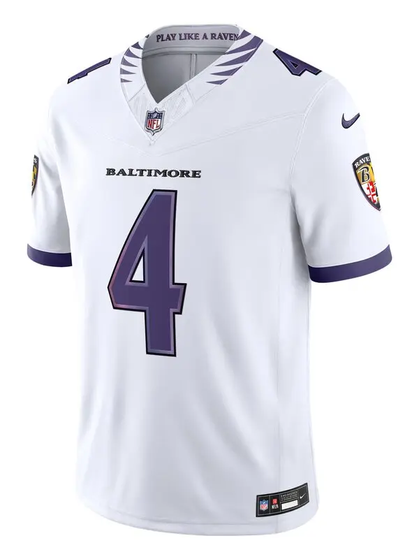Nike Zay Flowers Baltimore Ravens Nfl Limited Jersey - White