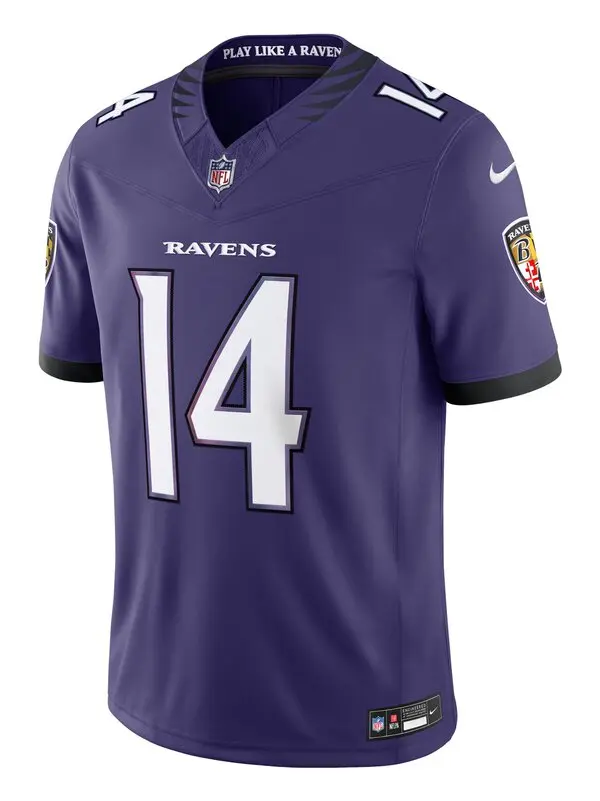Nike Kyle Hamilton Baltimore Ravens Dri-fit Nfl Limited Jersey - Purple