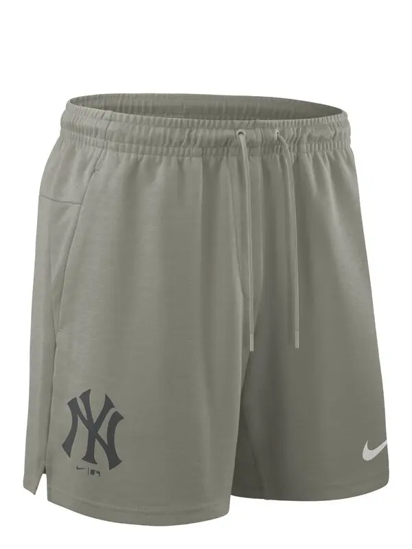 Nike New York Yankees Primary Dri-fit Mlb Shorts - Grey