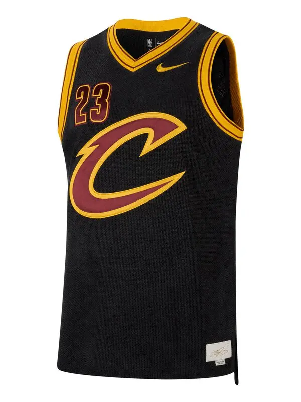 Nike Lebron James Cleveland Cavaliers Basketball Jersey - Black