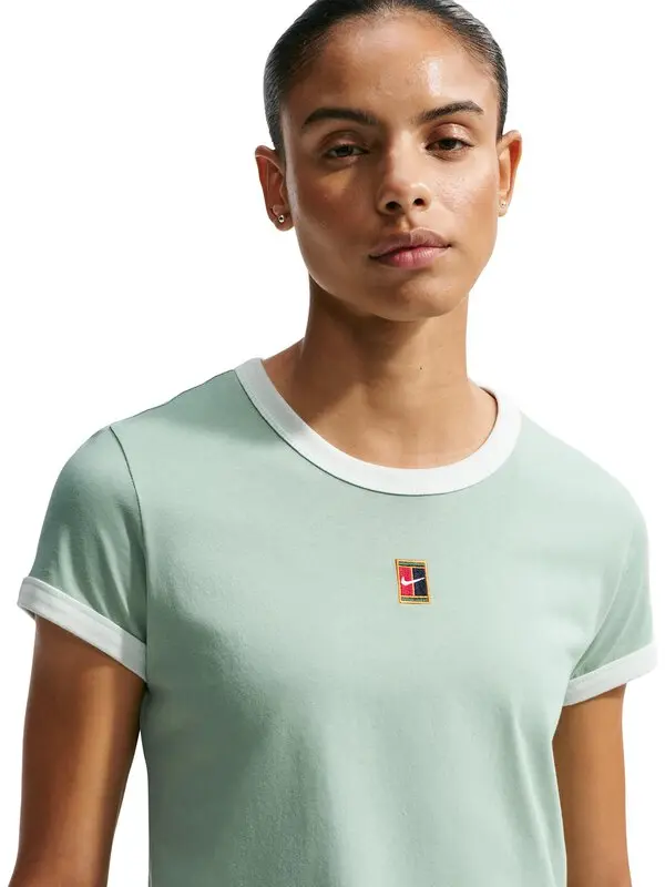 Nike Heritage Short-sleeve Tennis T-shirt - Green