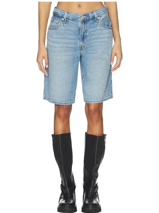 LEVI'S Baggy Dad Jorts In Medium Wash Denim - We Did It