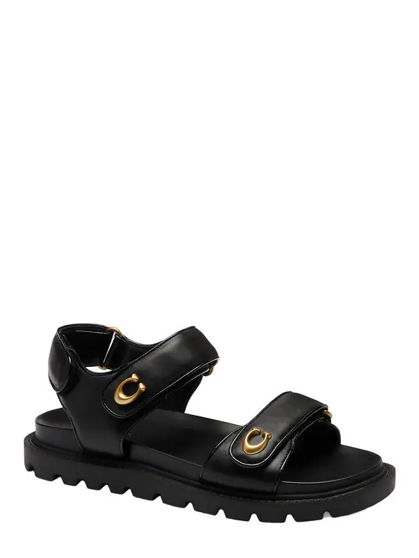 COACH Brynn Sandal - Black