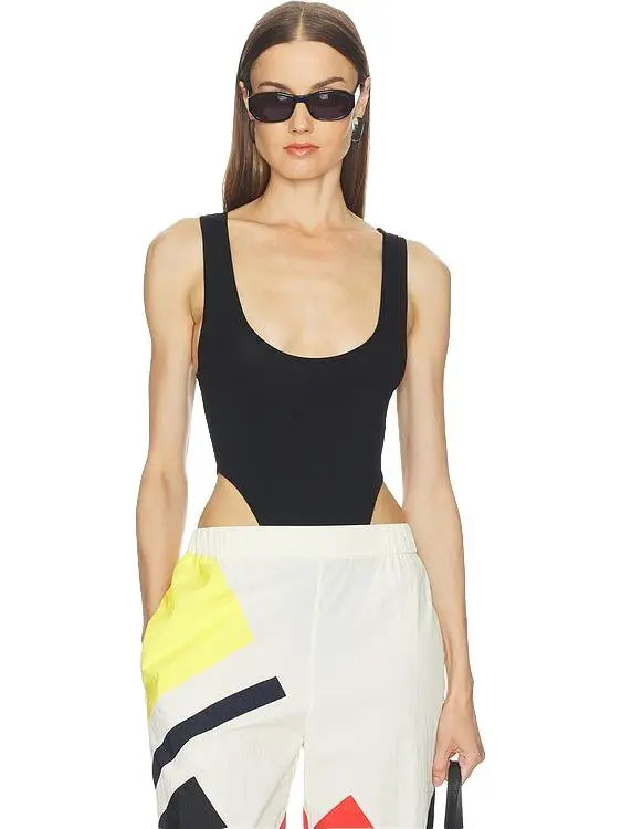 Bevza Tank Top Bodysuit - Black