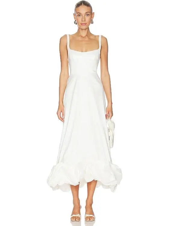 Show Me Your Mumu Rebecca Dress - White