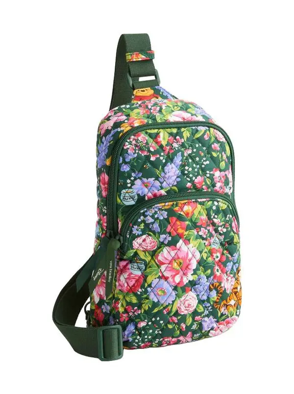 VERA BRADLEY Lorman Sling Backpack - Green