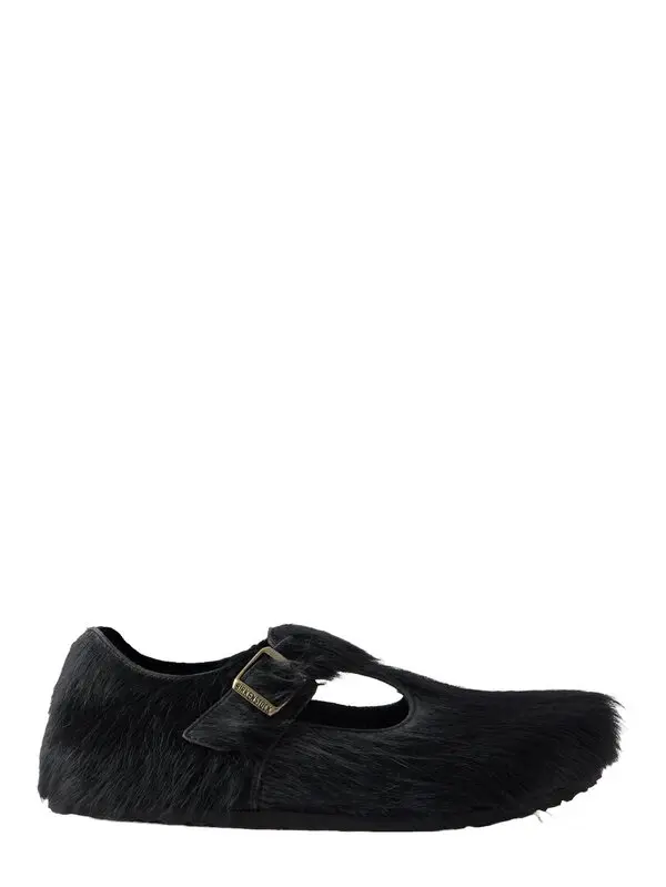 BIRKENSTOCK X Song For The Mute Paris Calf Hair Sandals - Black