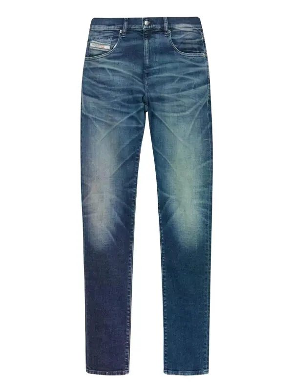 DIESEL® D-strukt Faded Jeans - Blue