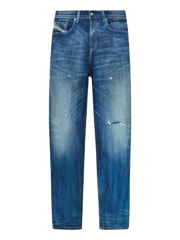 DIESEL® D-finitive Distressed Jeans - Blue