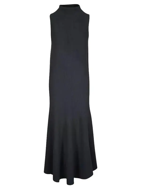 Khaite Flared Midi Dress - Grey