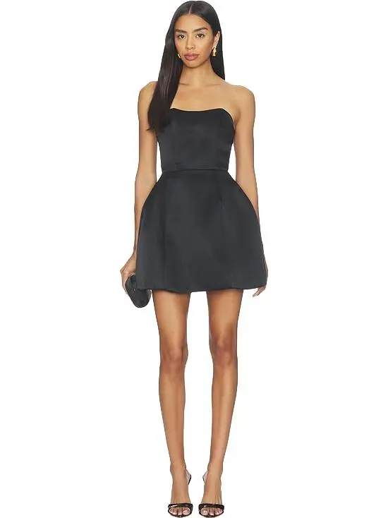 ELLIATT Manon Tulip Mini Dress - Black