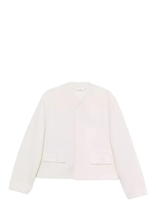 RIER Felted Jacket - White