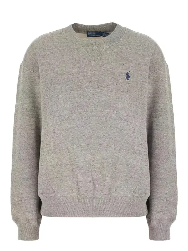 Polo Ralph Lauren Fleece Crewneck Sweater - Grey