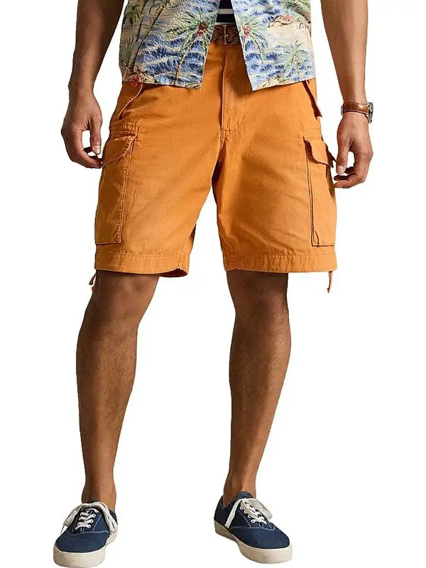 Polo Ralph Lauren The Big Cargo 9.5" Shorts - Washed Optic Orange