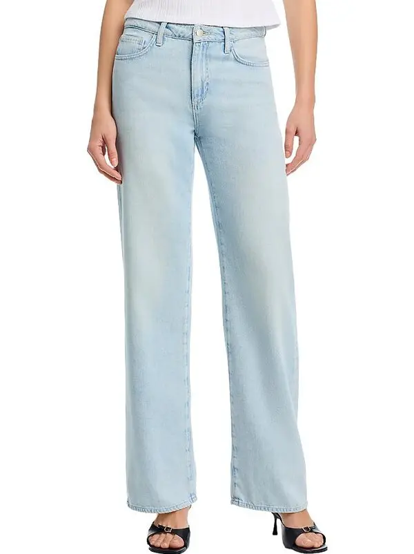 L'Agence Scottie High-rise Wide Leg Jeans - Lago