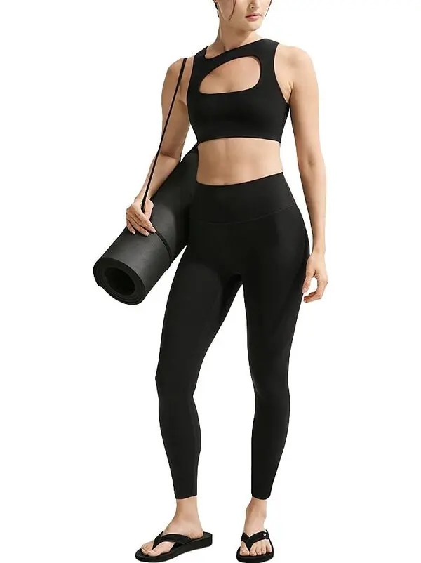 Nike Zenvy High Dri-fit High-rise 7/8 Leggings - Black/cool Grey