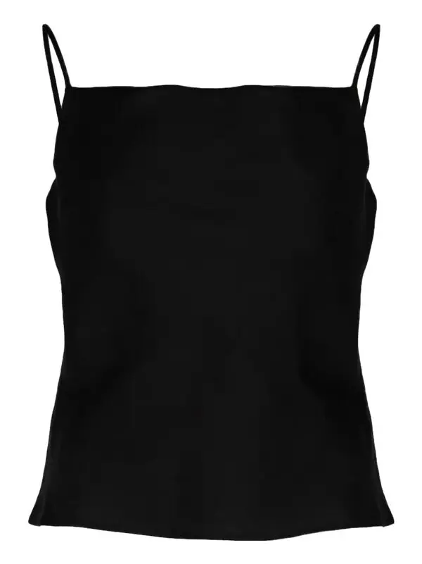 HOUSE OF DAGMAR Waterfall Top - Black