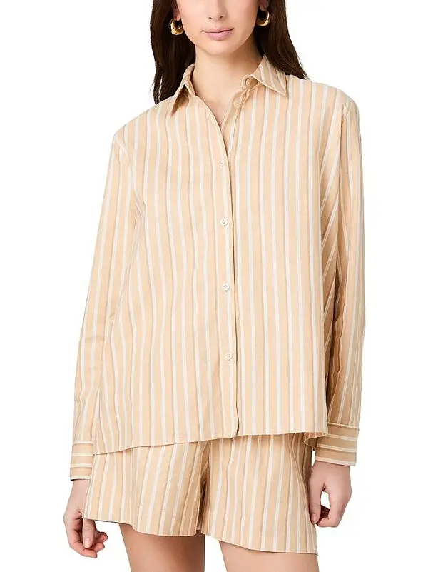 French Connection Aspen Linen Shirt - Sandlot Strip