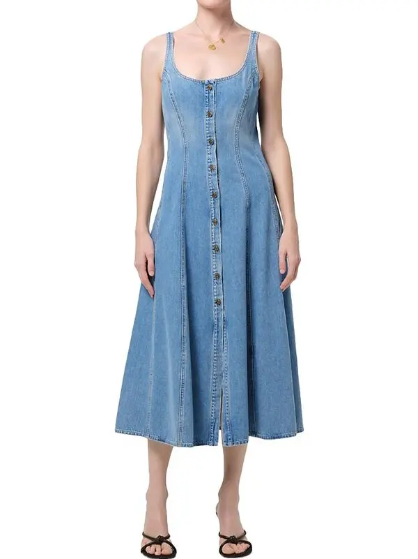 Citizens Of Humanity Noa Seamed Dress - Lapis