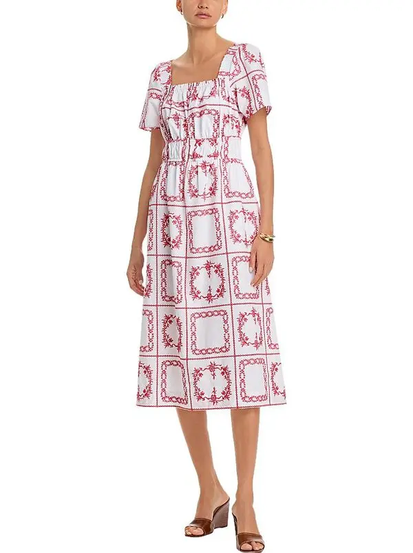 Rails Nanette Dress - Ivory Red