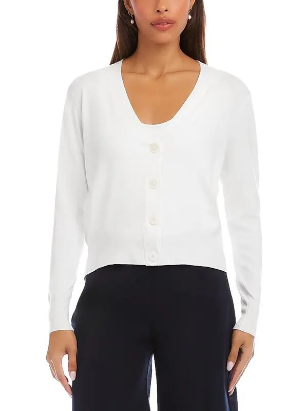 Karen Kane Cardigan Sweater - Off White