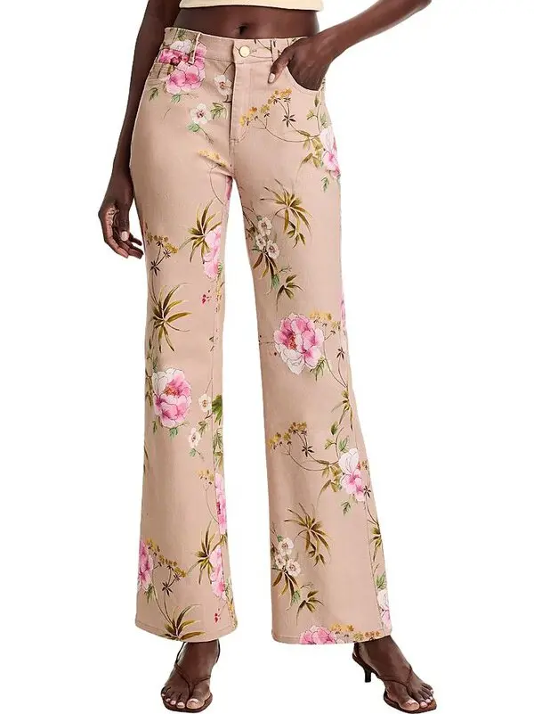 Kobi Halperin Leigh Twill Pants - Natural Multi