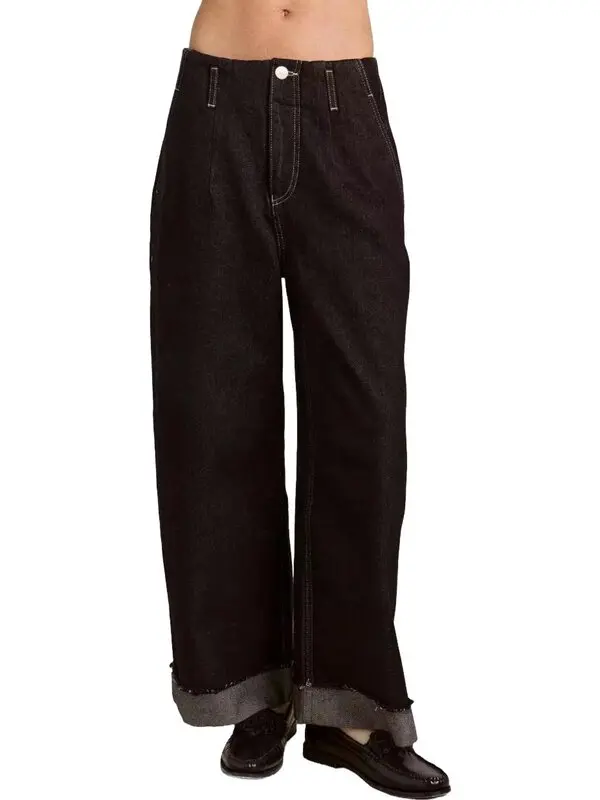 DAMSON MADDER Pascal Loose-fit Jeans - Black
