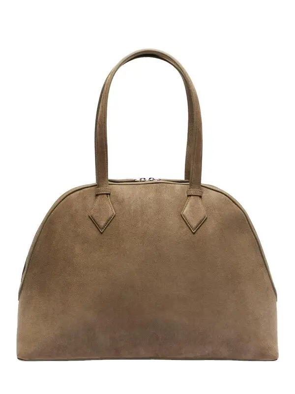 A.emery Harnick Medium Suede Shoulder Bag - Green