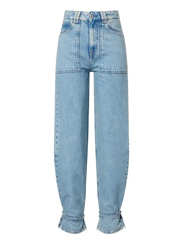 Ag Akita Barrel-leg Jeans - Blue
