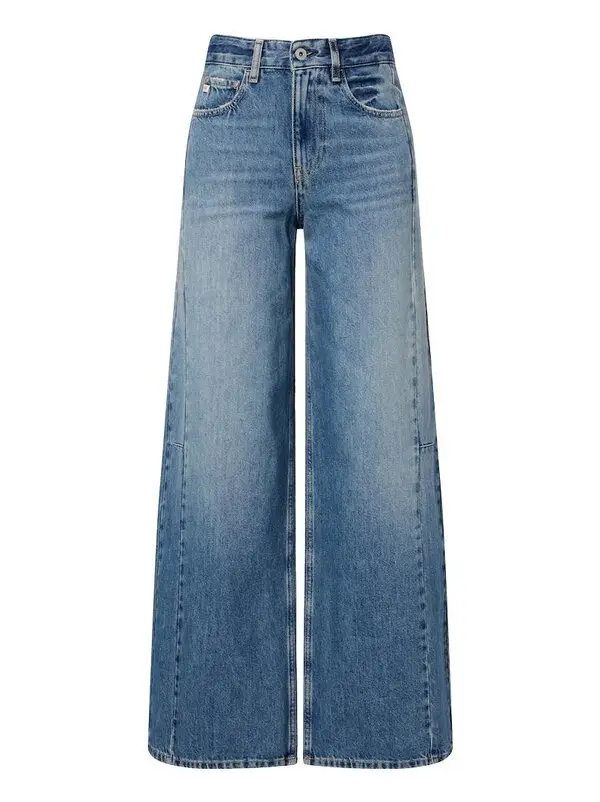 Ag Jesolo Wide-leg Jeans - Blue