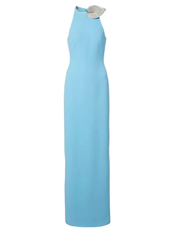 David Koma Embellished Gown - Blue