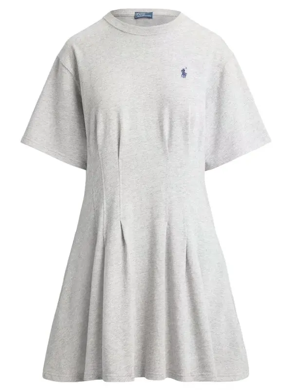 Polo Ralph Lauren Panelled Tee Dress - Grey