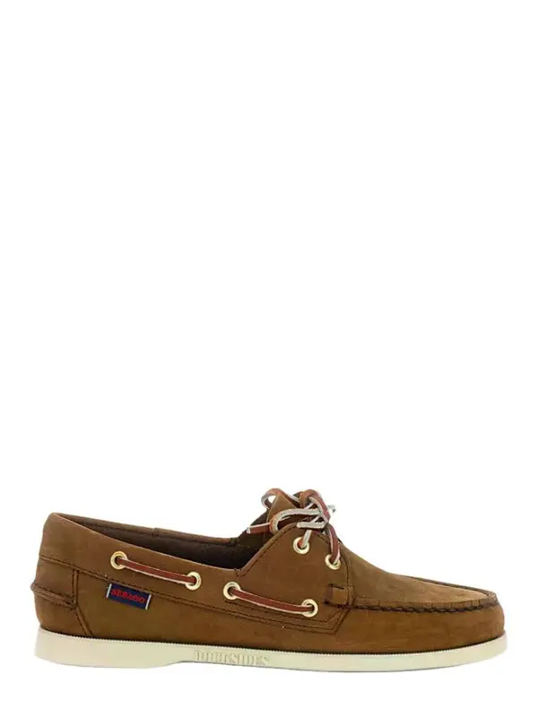 SEBAGO Round-toe Boat Shoes - Brown