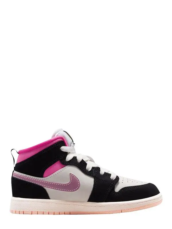 JORDAN Mid Ps University Gold Pinksicle - Black