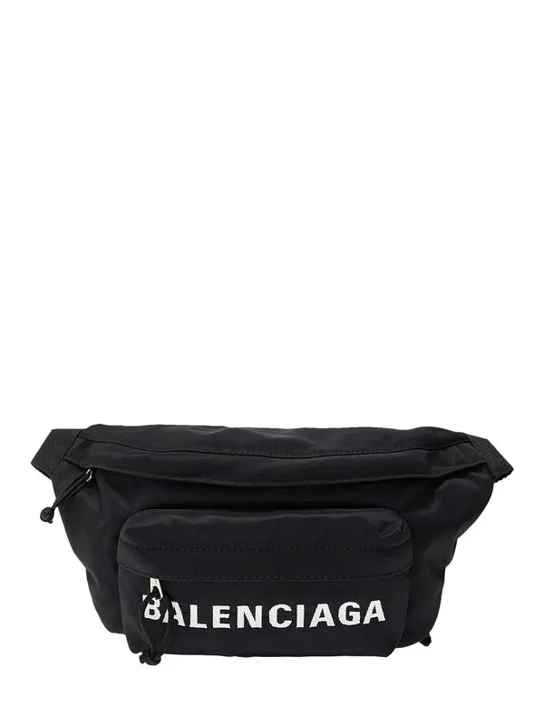 Balenciaga Wheel Belt Bag - Black