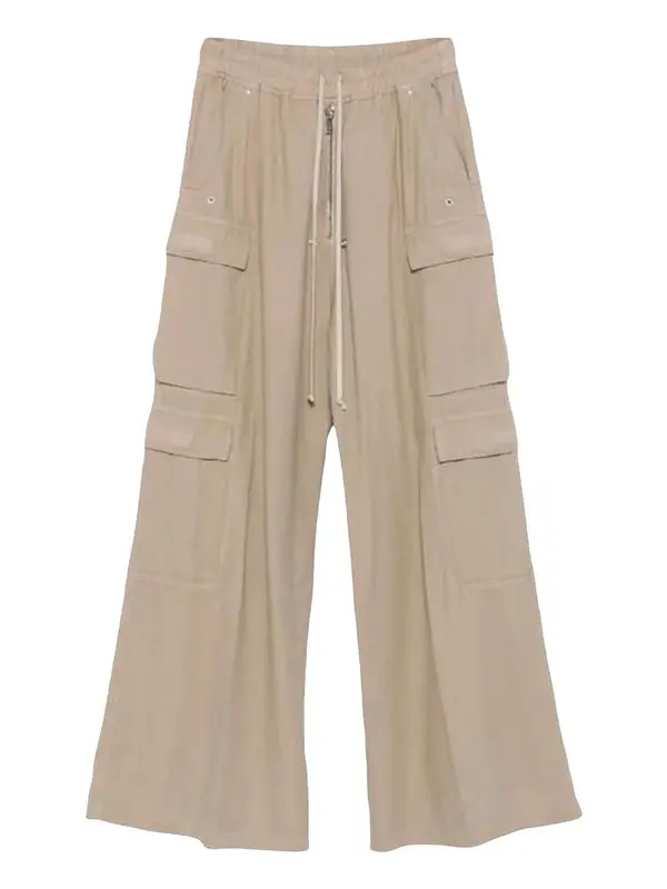 Rick Owens Double Cargo Jumbo Belas - Cream