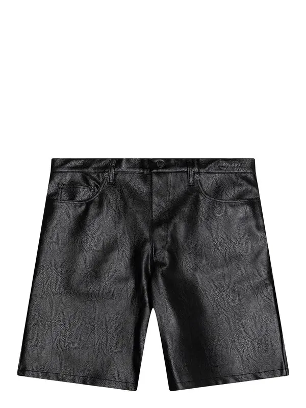 PLEASURES Plaster Baggy Shorts - Black