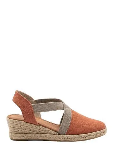 MENINA STEP Barbate Low Espadrille - Metallic