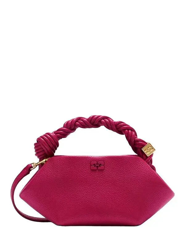 GANNI Mini Bou Tote Bag - Red